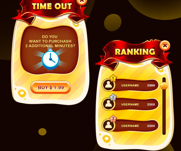 ArtStation - Game Ui Kit | Game Assets