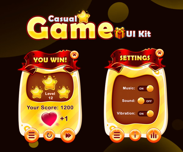 ArtStation - Game Ui Kit | Game Assets