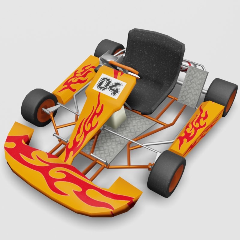 ArtStation - Go Kart | Game Assets