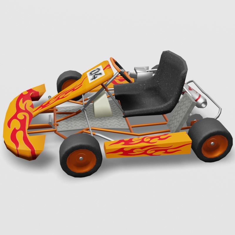 ArtStation - Go Kart | Game Assets