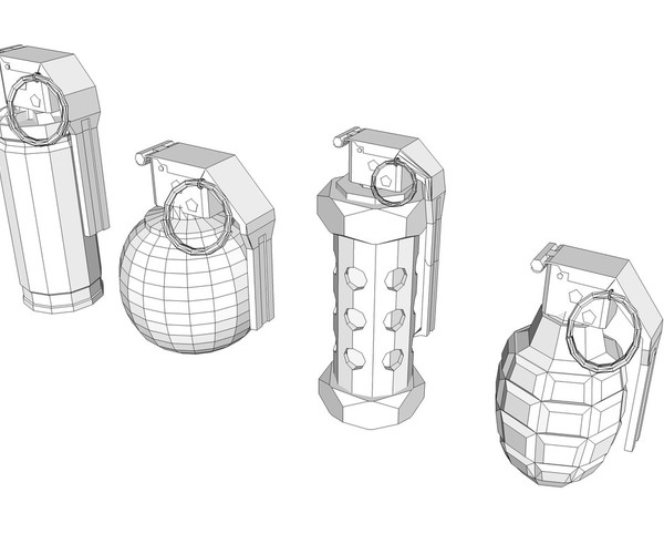 ArtStation - Grenade Pack | Game Assets