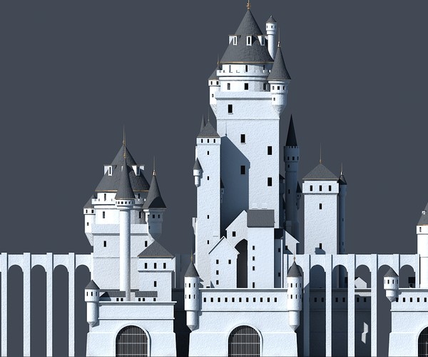 ArtStation - Fantasy Castle 001 | Resources
