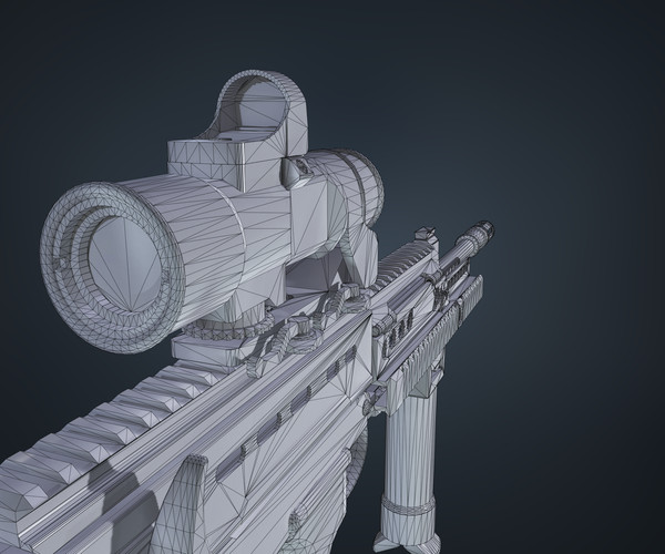 ArtStation - SA80 a2 Rifle | Game Assets