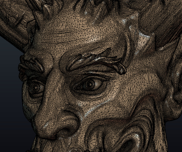 ArtStation - Demon Head | Resources