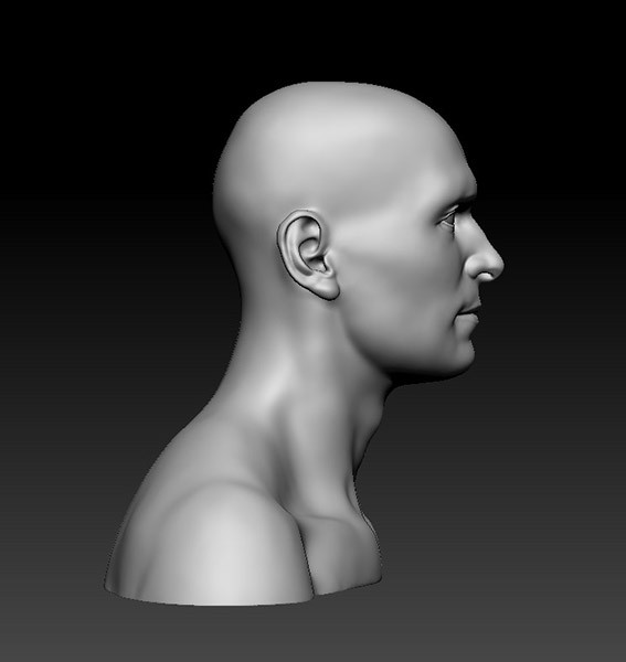 ArtStation - Male Head | Game Assets