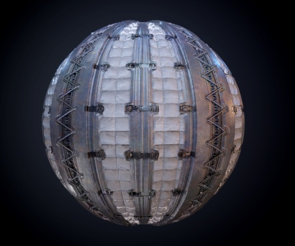 ArtStation - Sci-Fi Military Seamless PBR Texture 34 | Game Assets