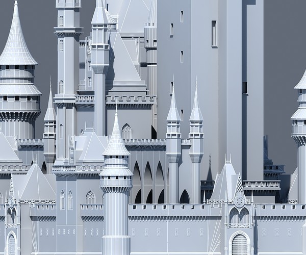 ArtStation - Fantasy Castle 002 | Resources