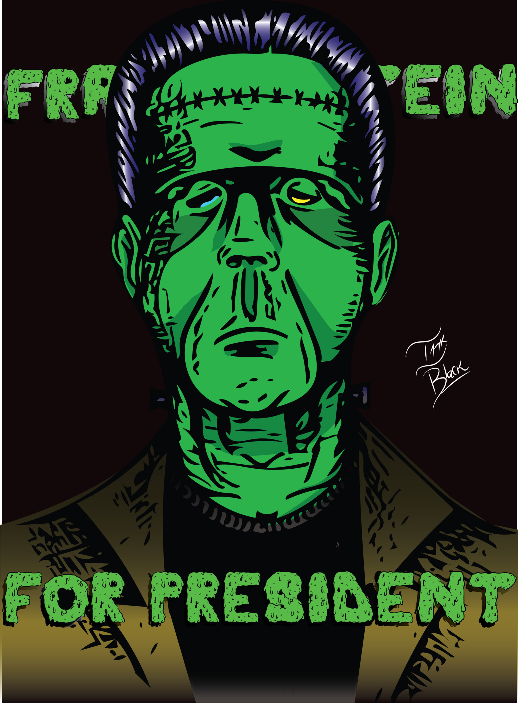 ArtStation - Frank-Stein For president | Artworks