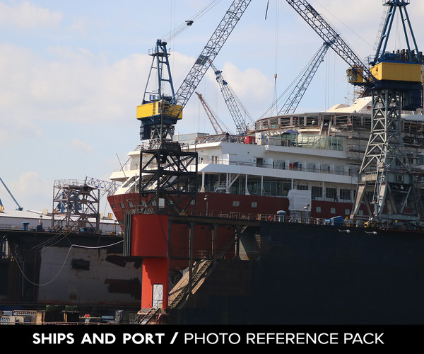 ArtStation - PORT AND SHIPS / Photo reference pack | Resources