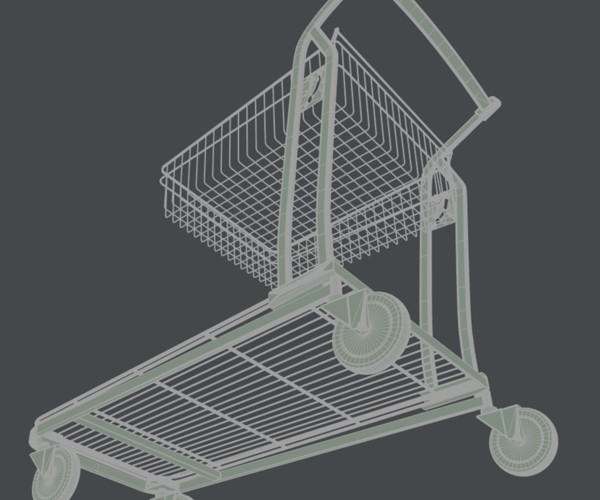 ArtStation - Shopping Trolley | Resources