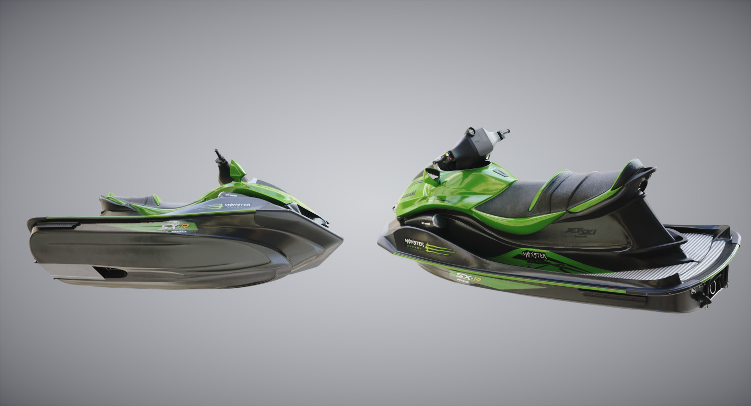 ArtStation - JetSki | Game Assets