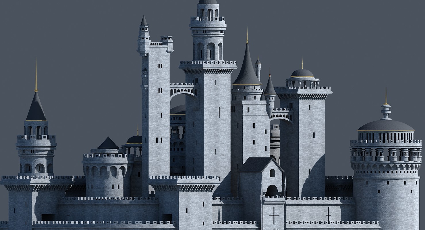 ArtStation - Fantasy Castle 03 | Resources