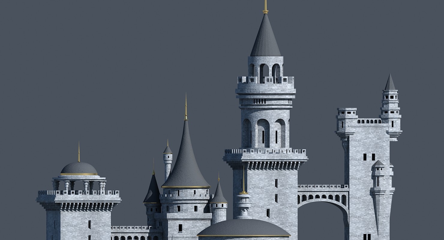 ArtStation - Fantasy Castle 03 | Resources