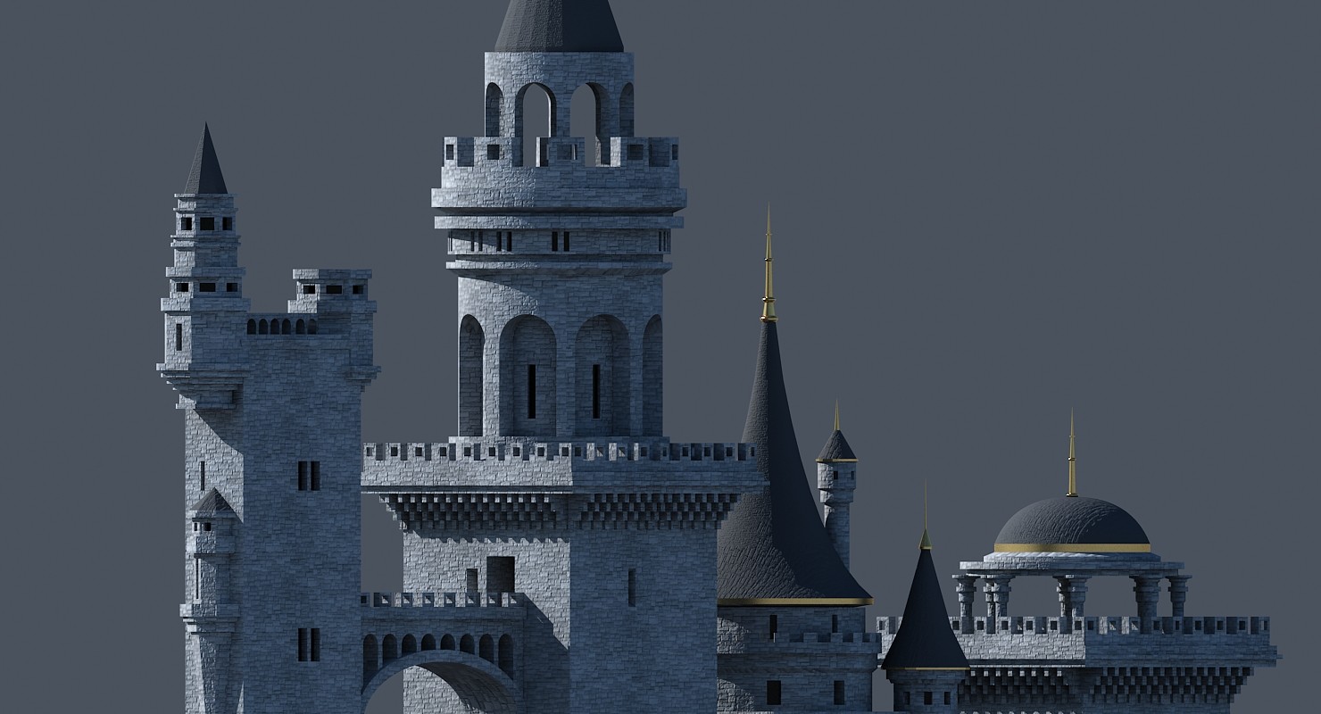ArtStation - Fantasy Castle 03 | Resources