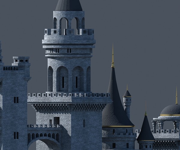 ArtStation - Fantasy Castle 03 | Resources