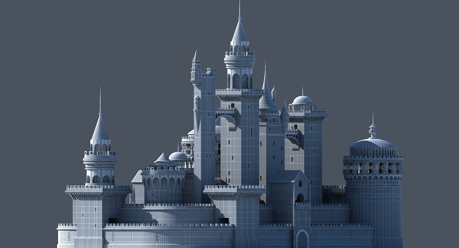 ArtStation - Fantasy Castle 03 | Resources