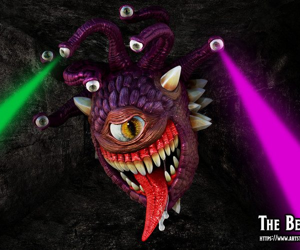 ArtStation - Beholder - RPG Mini | Resources