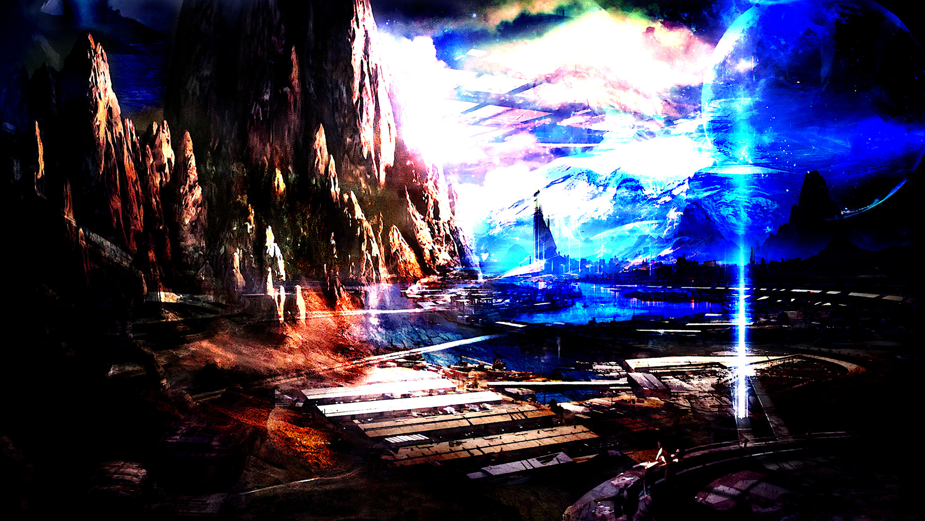 ArtStation - Concept Art - Science Fiction - landscape - sci-fi ...