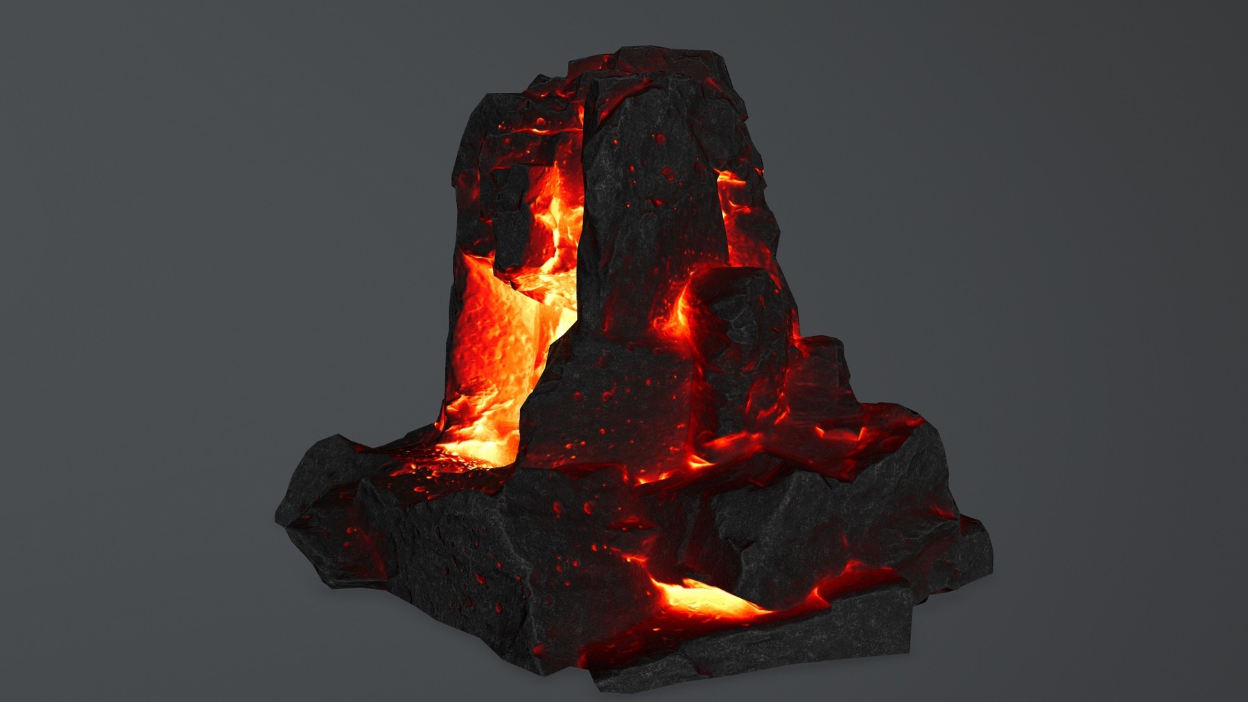 ArtStation - lava skull cave | Resources