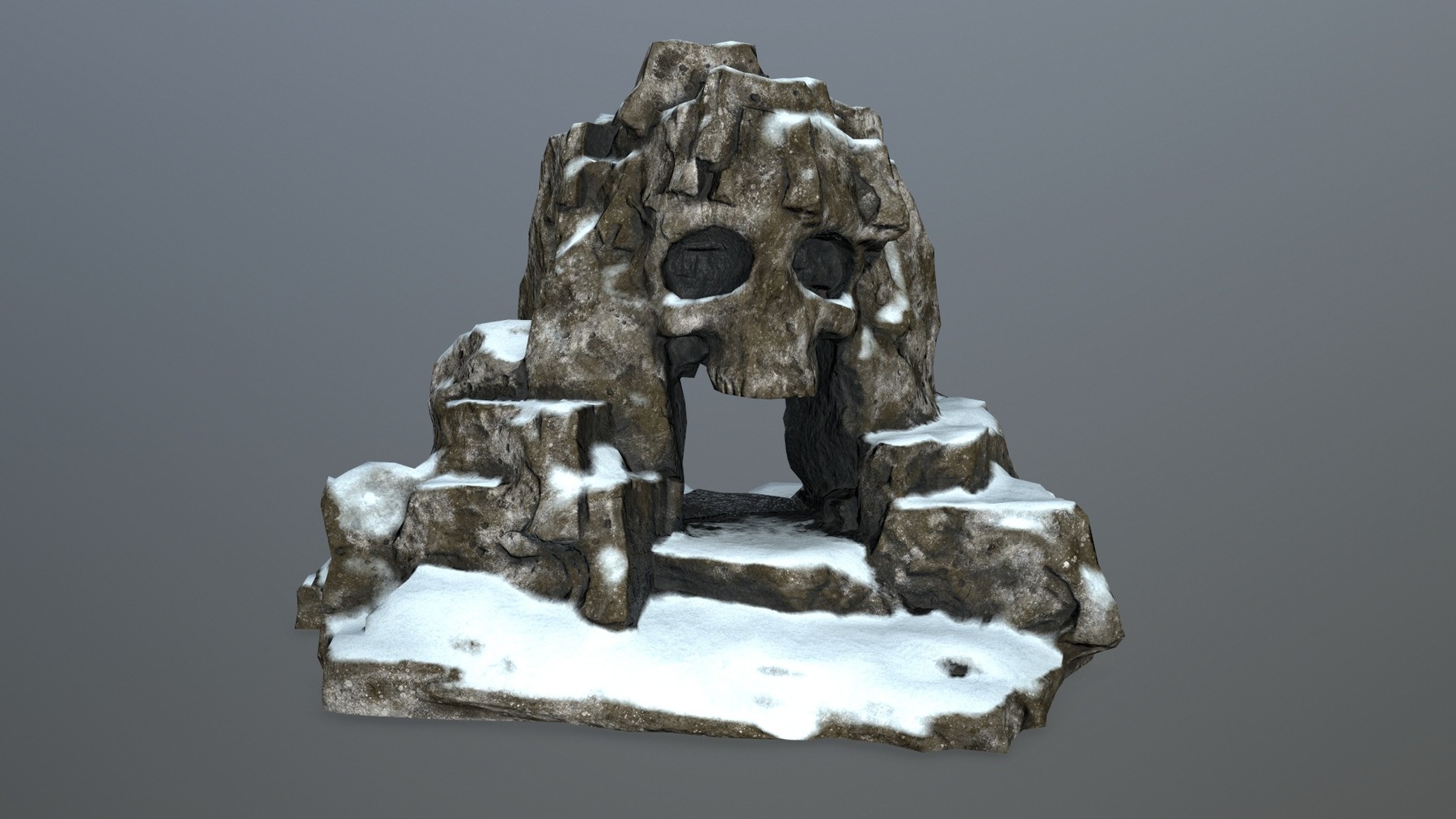ArtStation - snow skull cave | Resources