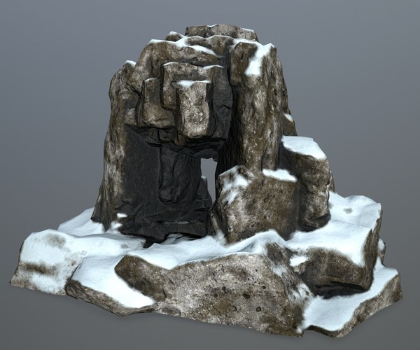 ArtStation - snow skull cave | Resources