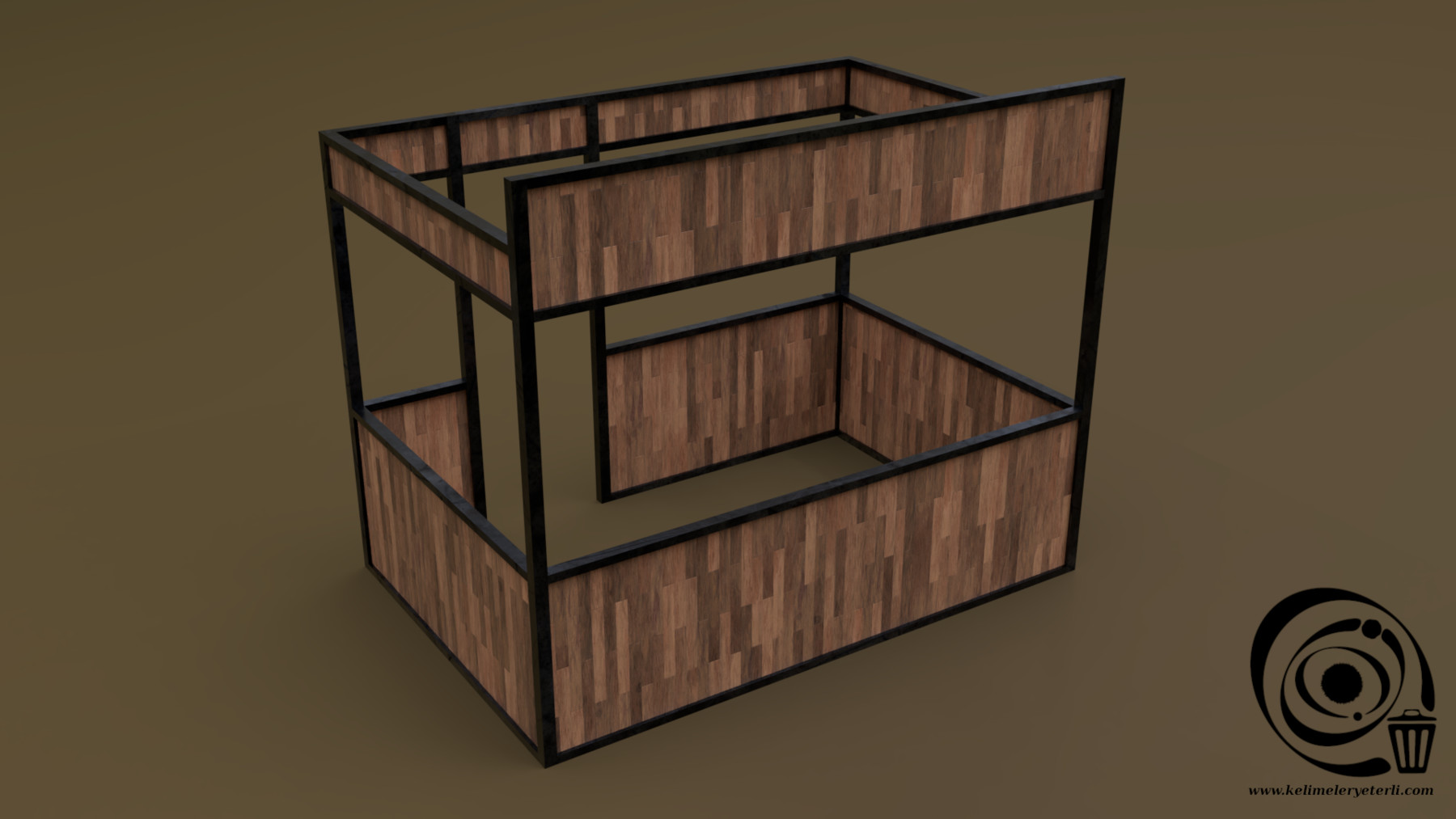 ArtStation - Stall stand 10 4in1 R - 4 PBR Texture 1 Model | Resources