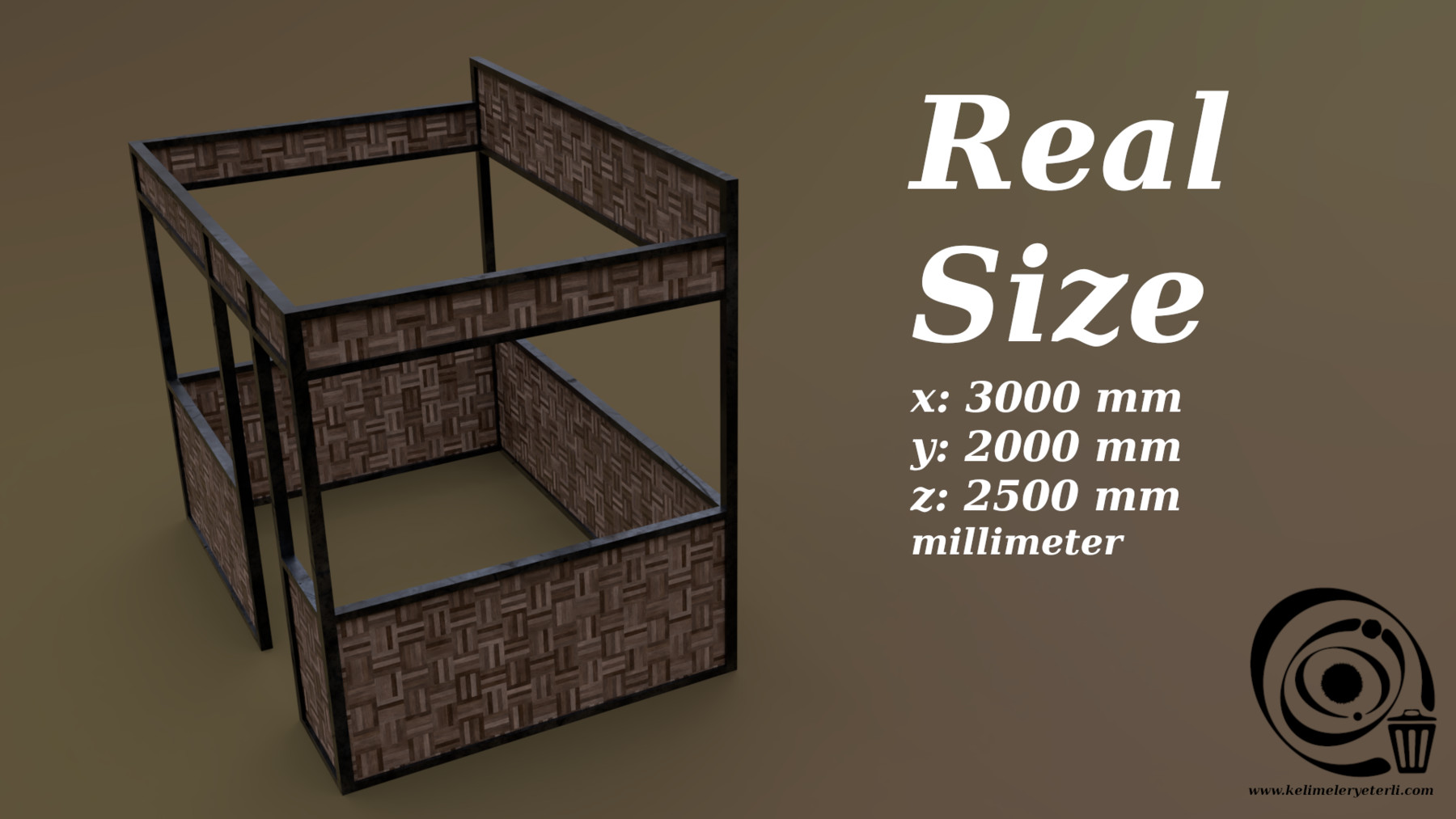 ArtStation - Stall stand 10 4in1 R - 4 PBR Texture 1 Model | Resources