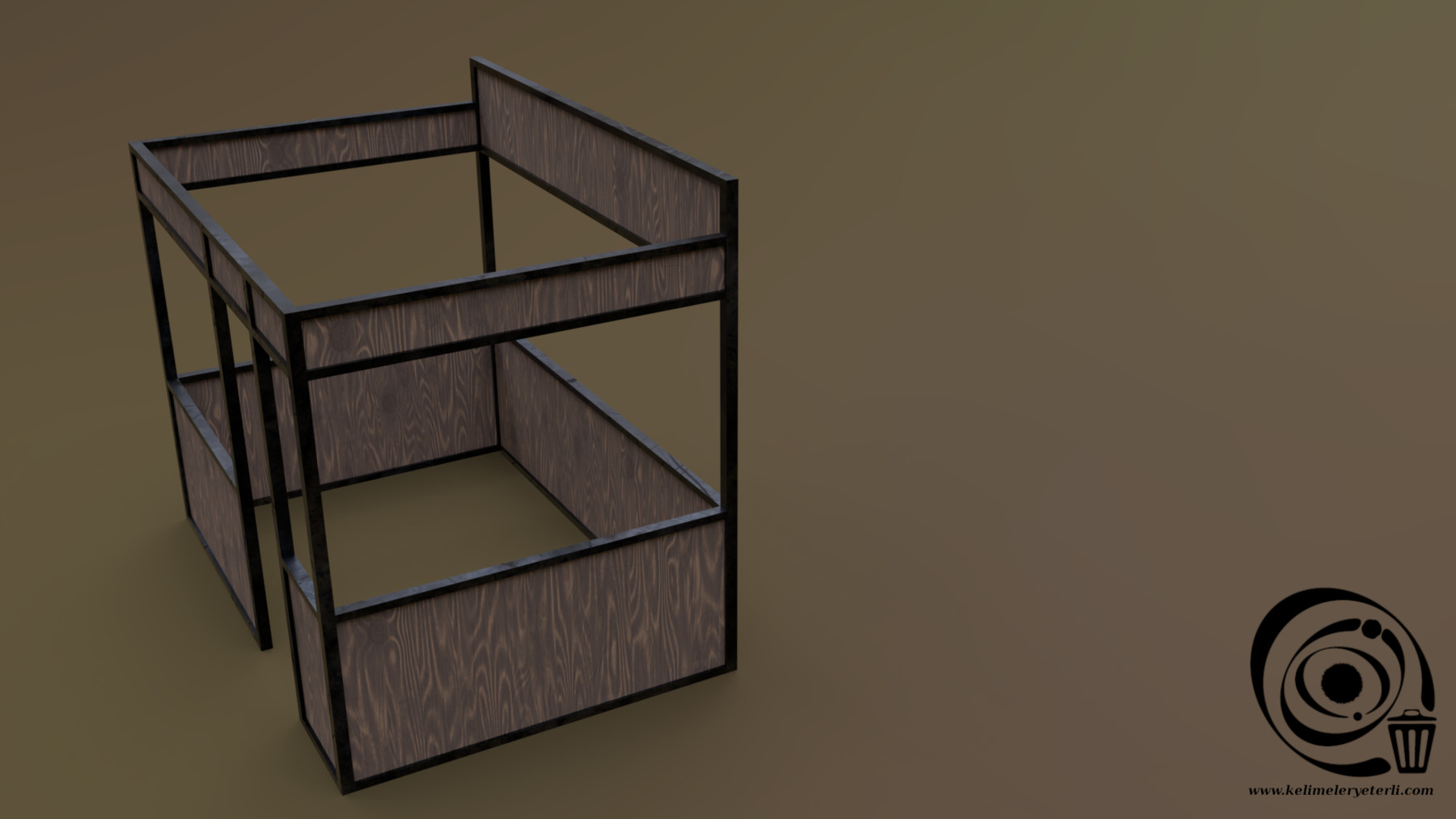 ArtStation - Stall stand 10 4in1 R - 4 PBR Texture 1 Model | Resources