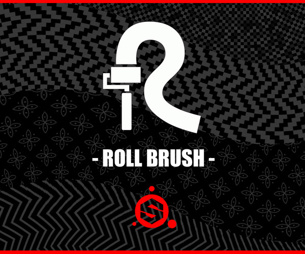 ArtStation - Roll Brush for Substance Painter | Brushes