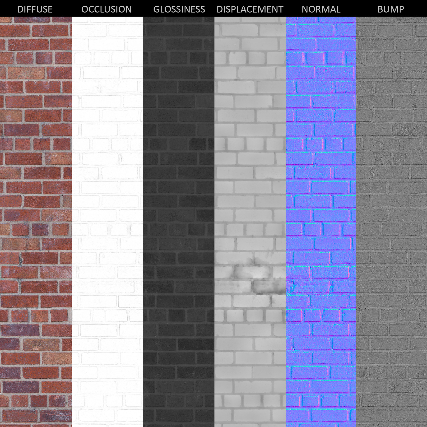 ArtStation - Brick 06 - 8k Textures | Resources