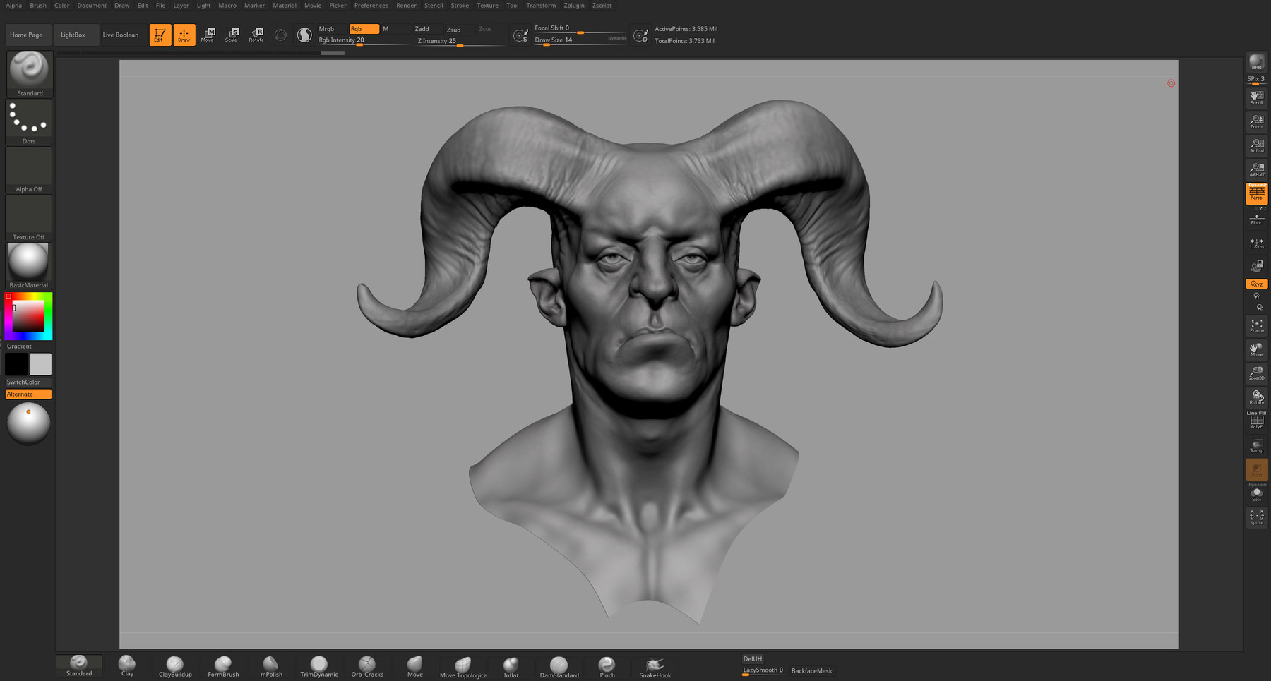 ArtStation - Creature Bust | Resources