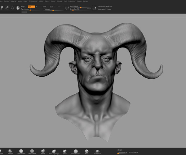 ArtStation - Creature Bust | Resources