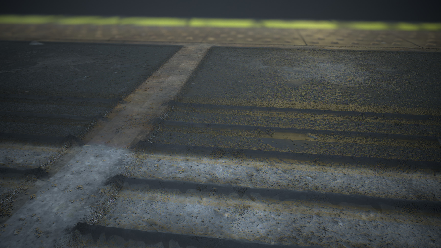 ArtStation - Train Station Floor | Game Assets