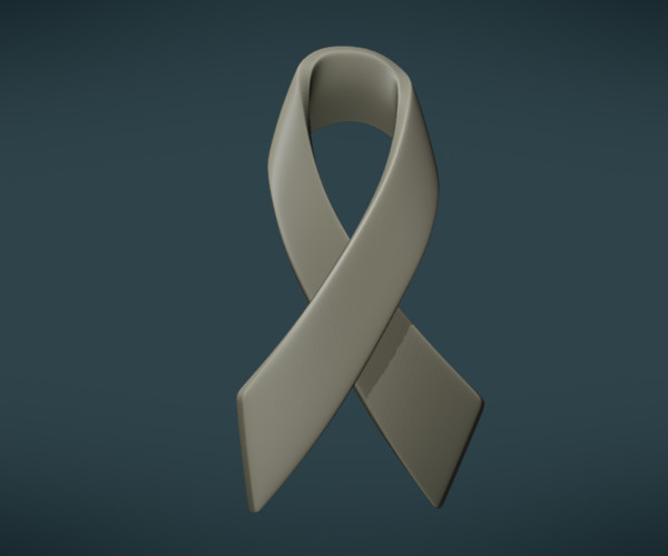 ArtStation - Cancer Ribbon | Resources