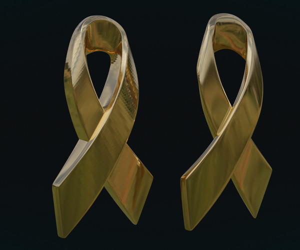 ArtStation - Cancer Ribbon | Resources
