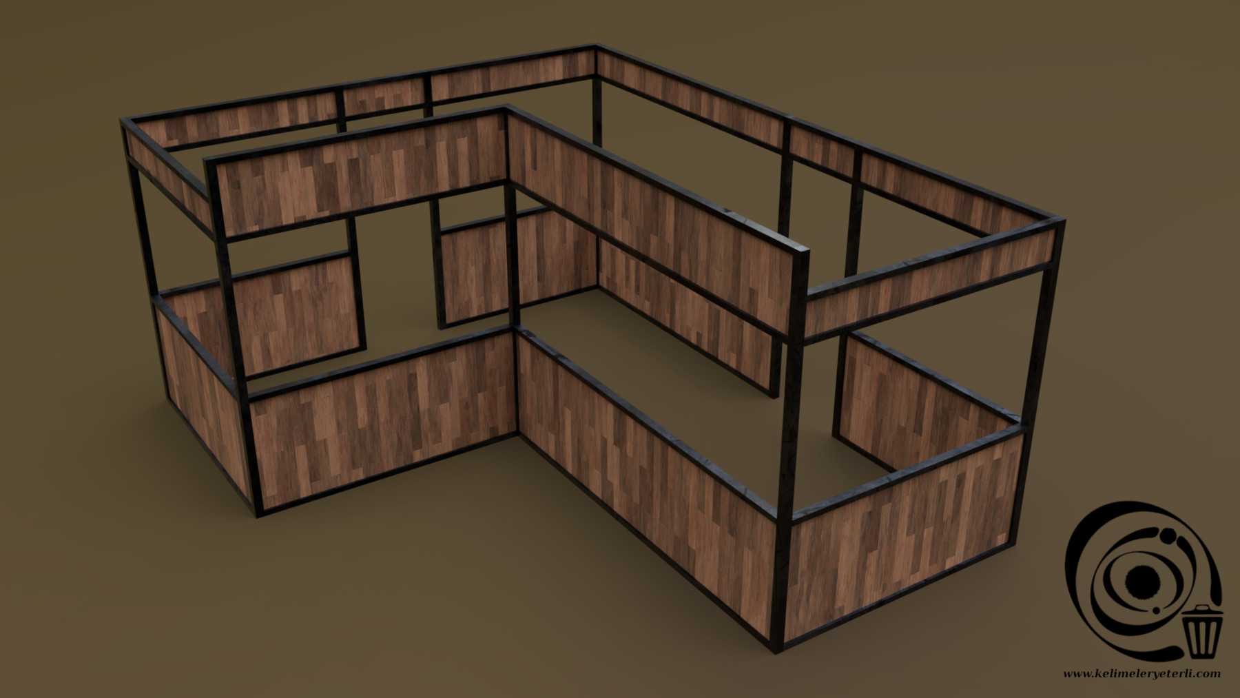 ArtStation - Stall stand Set 4M1T 01 R | Resources