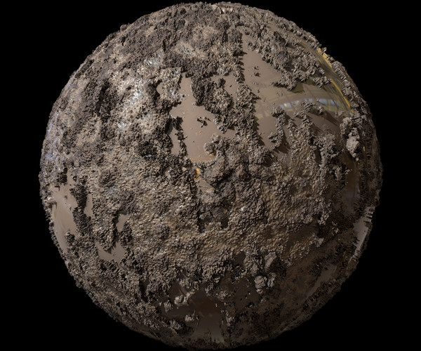 ArtStation - 90. Mud#01 | Game Assets