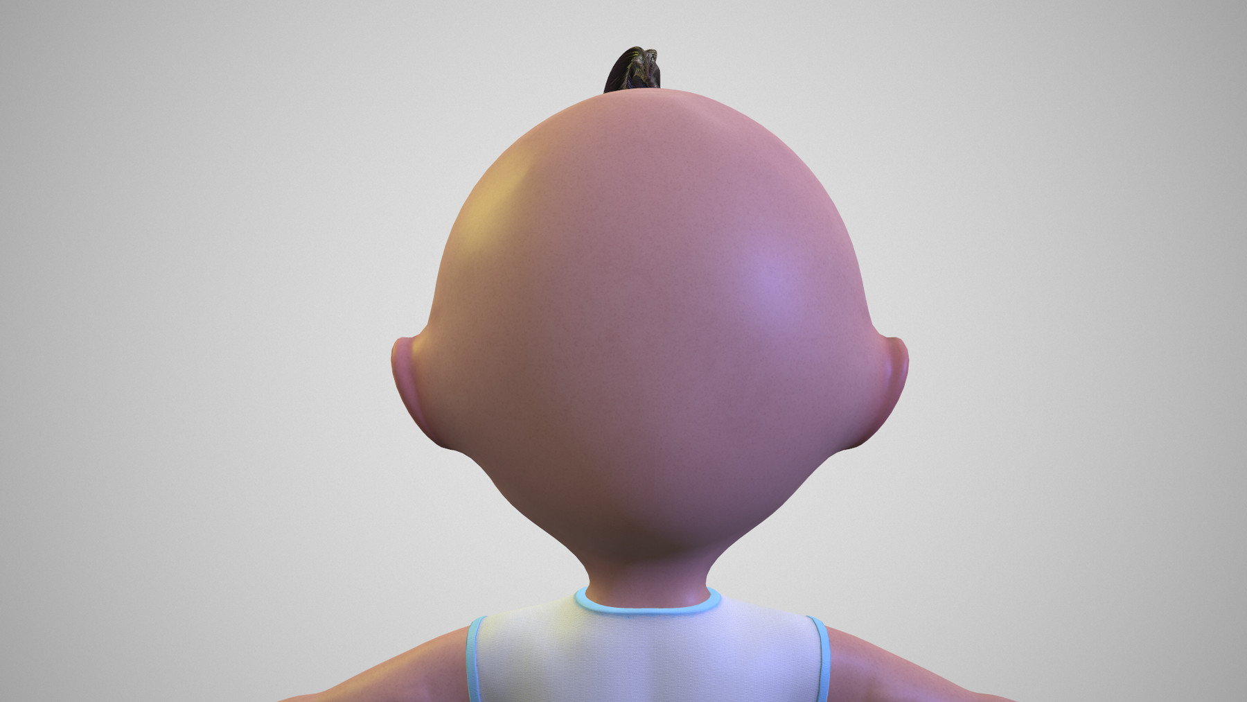 ArtStation - Cartoon Baby 3D model | Resources