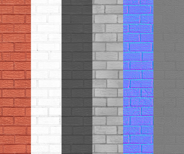 ArtStation - Brick 07 - 8K Textures | Resources