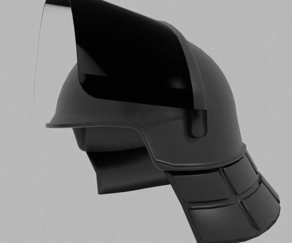 ArtStation - Simple Low Poly Riot Helmet | Resources
