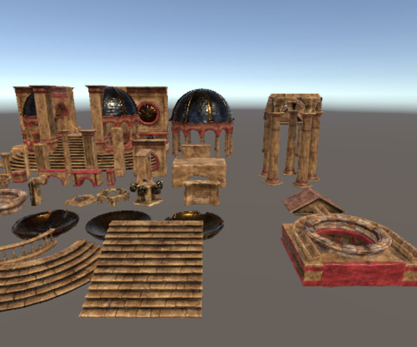 ArtStation - PBR Historic Environment Kit | Game Assets