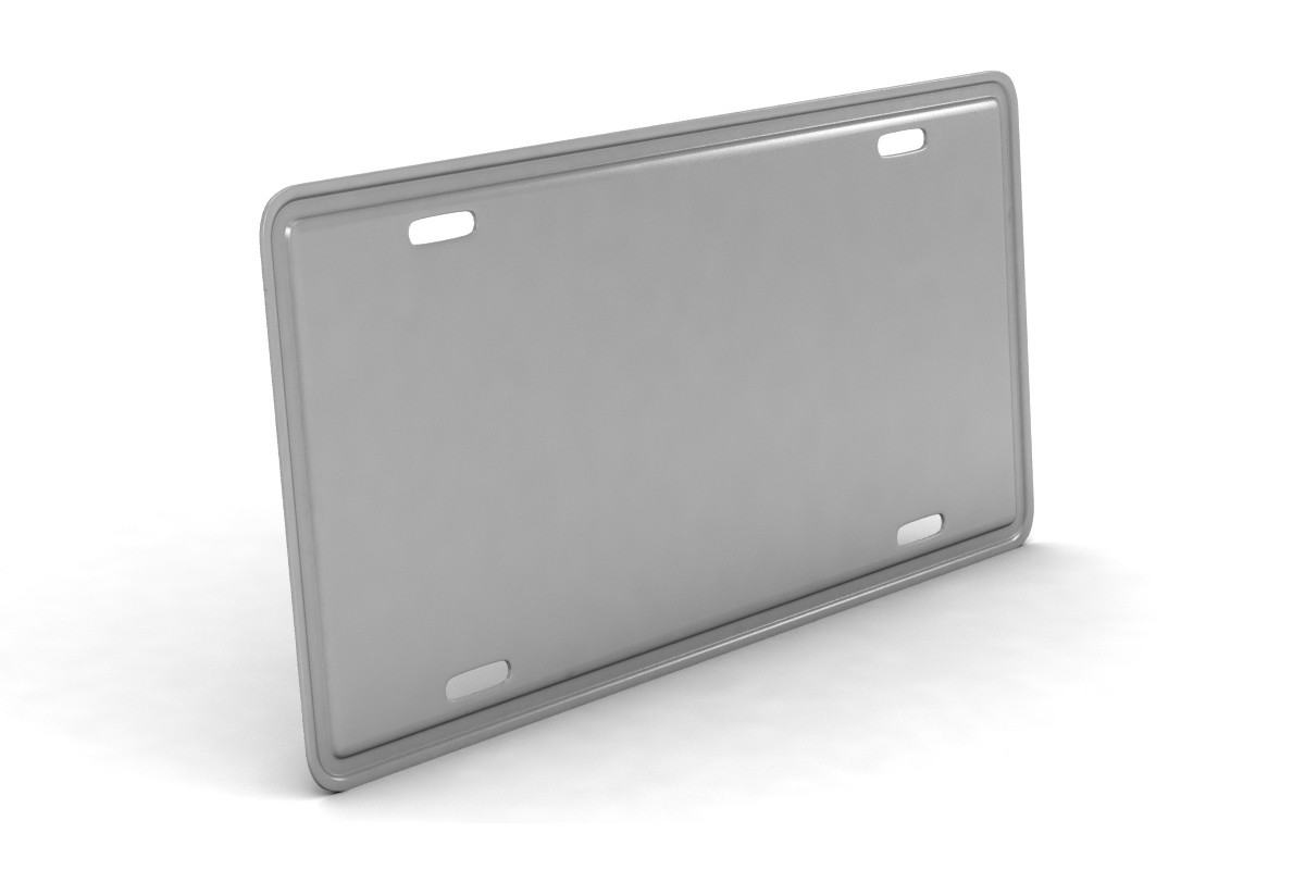 ArtStation - CAR LICENSE PLATE | Game Assets