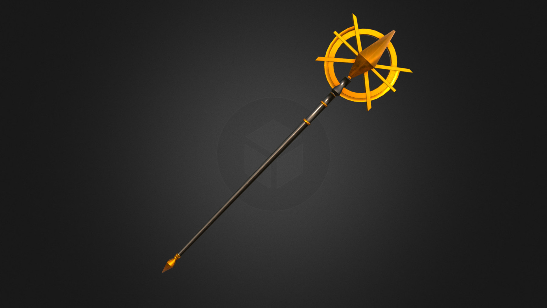 ArtStation - Magic Staff "Golden X" | Resources