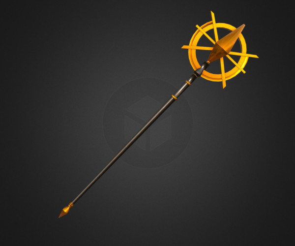 ArtStation - Magic Staff "Golden X" | Resources