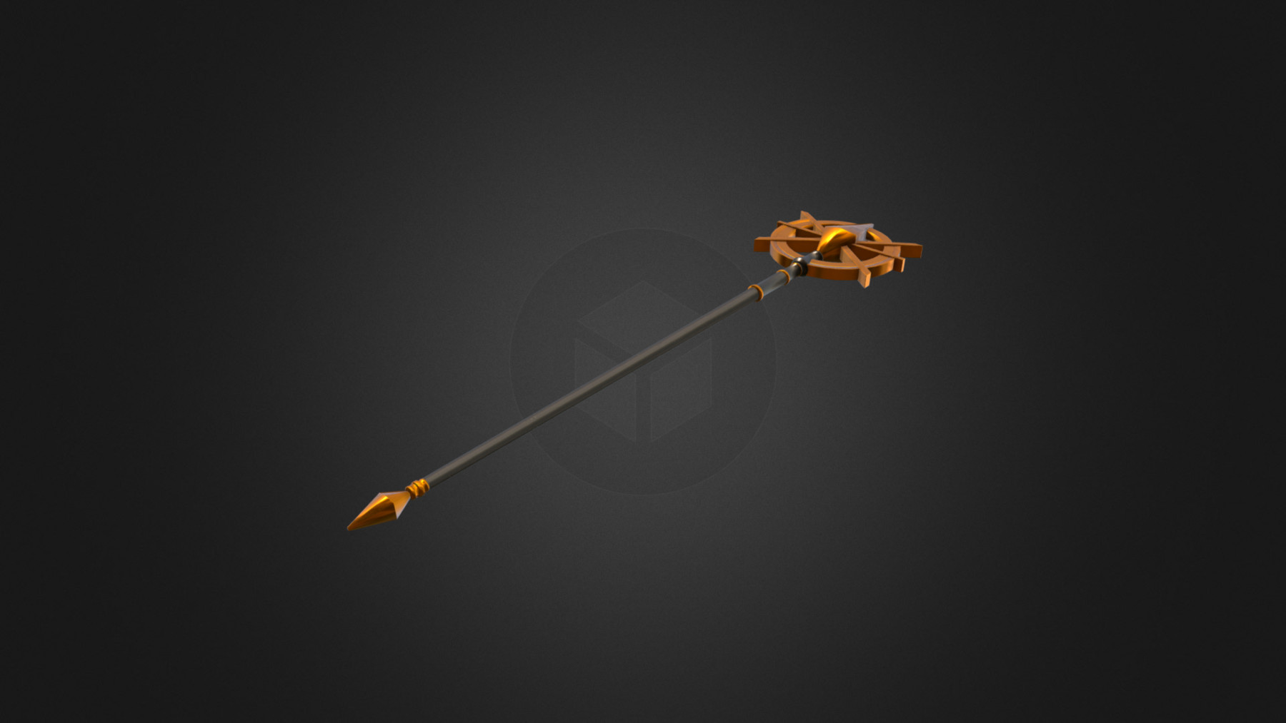 ArtStation - Magic Staff "Golden X" | Resources