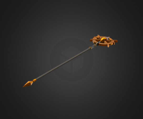 ArtStation - Magic Staff "Golden X" | Resources