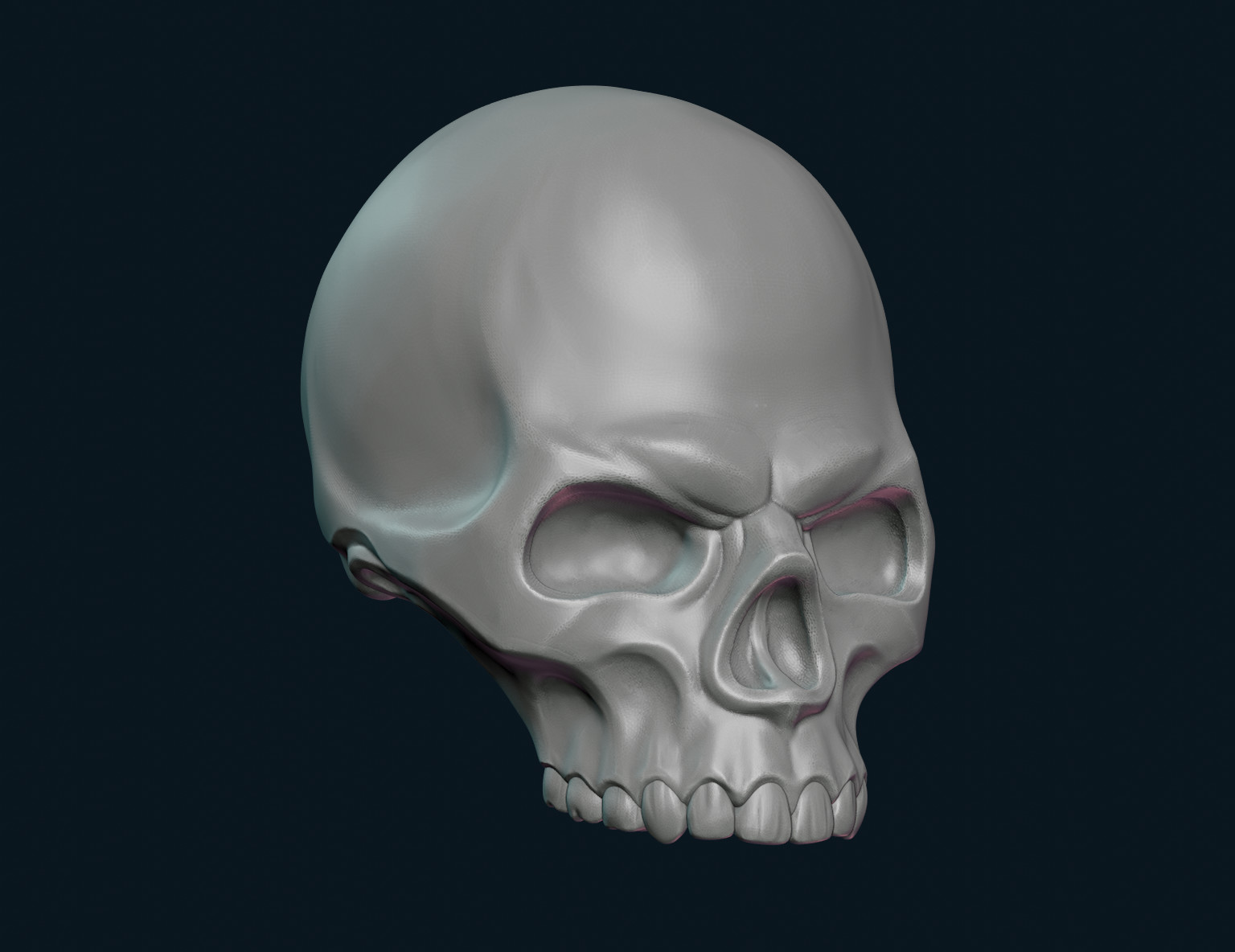 ArtStation - Stylized Skull | Resources