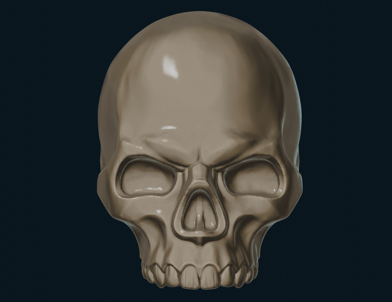 ArtStation - Stylized Skull | Resources