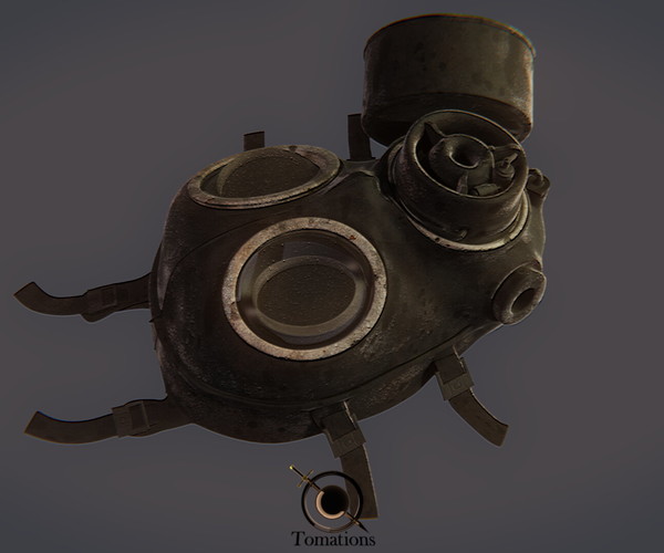 ArtStation - Apocalypse Gas Mask | Resources