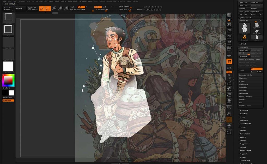 ArtStation - Creating a 3D Illustration | Modelling & Texturing | Tutorials